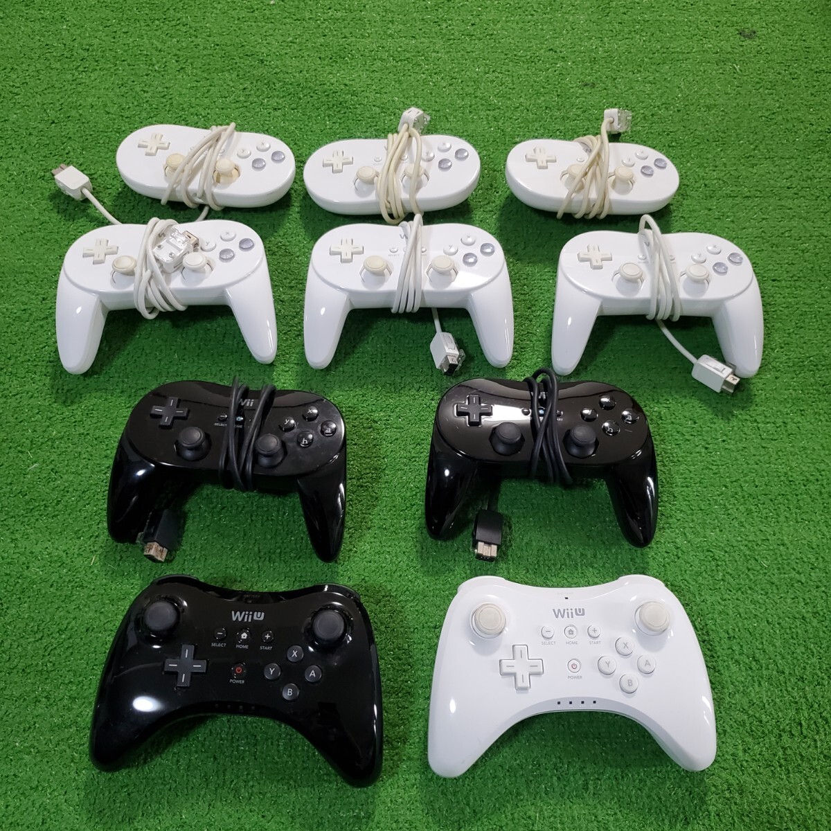 Yahoo!オークション - Wii U Wii PROコントローラー クラシックコント...