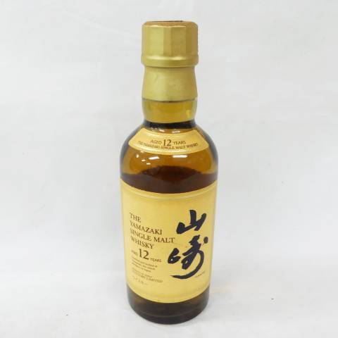 お酒 サントリー シングルモルトウィスキー 山崎12年 180ml 43％ SUNTORY(日本)｜売買されたオークション情報、yahooの商品情報をアーカイブ公開 - オークファン ...
