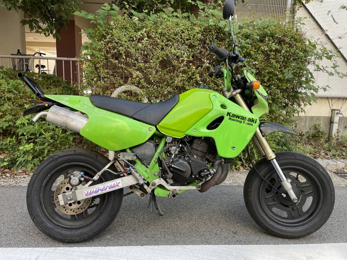 Yahoo!オークション - KSR50 ウイリーバー付き 黄色ナンバー登録 1324k...