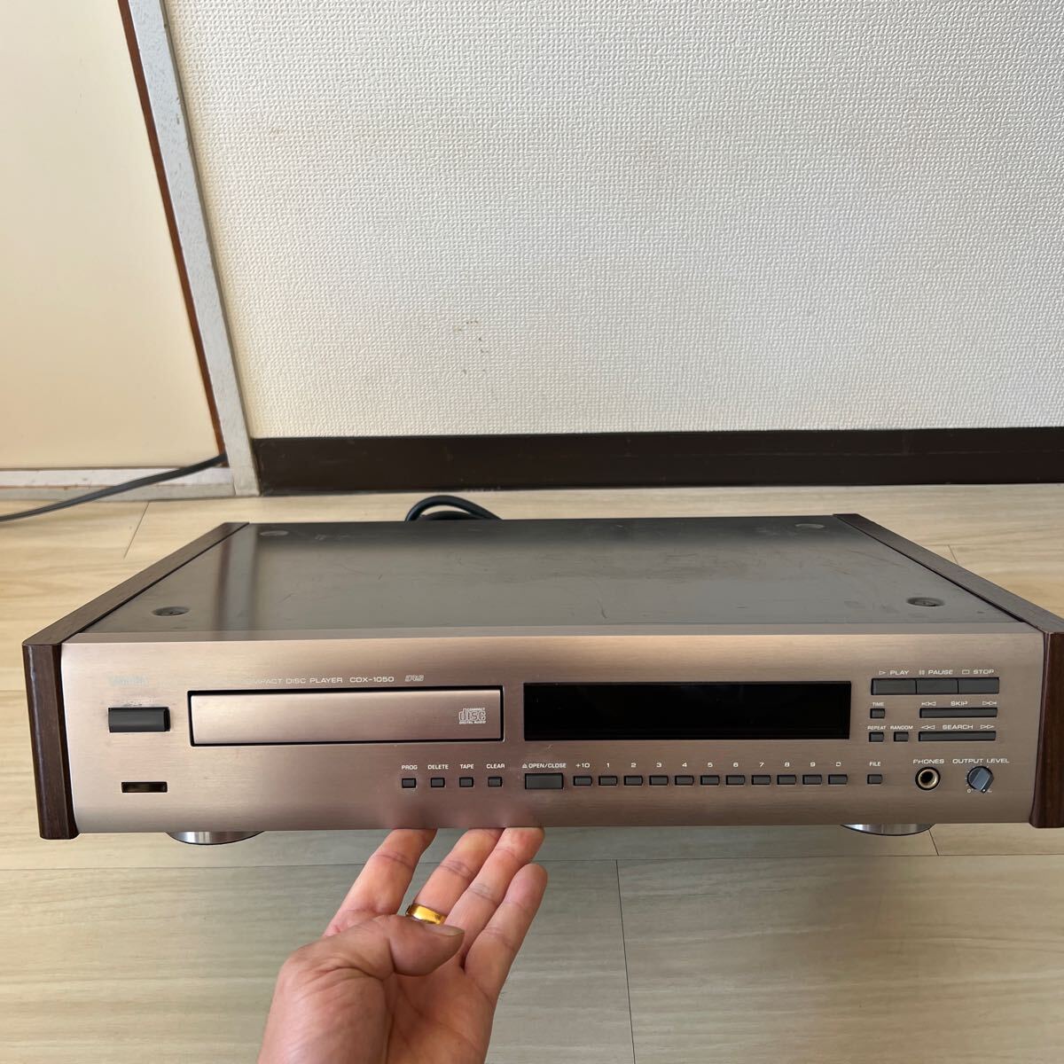 Yahoo!オークション - YAMAHA CDX-1050 CDプレーヤー