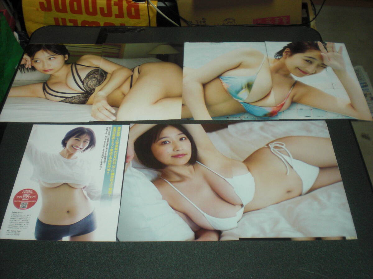Yahoo!オークション - 榎原依那 切り抜き 50P(6誌分)+両面ポスター