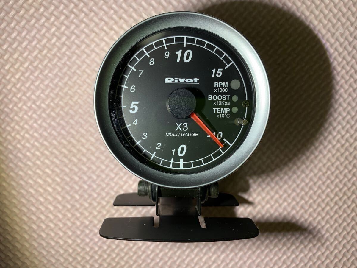 Yahoo!オークション - PIVOT X3 MULTI GAUGE φ60 ピボット マルチゲー...