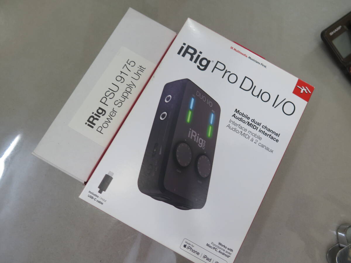 IK Multimedia iRig Pro Duo I/O iRig PSU9175(オーディオインターフェース)｜売買されたオークション情報、yahooの商品情報をアーカイブ公開 ...