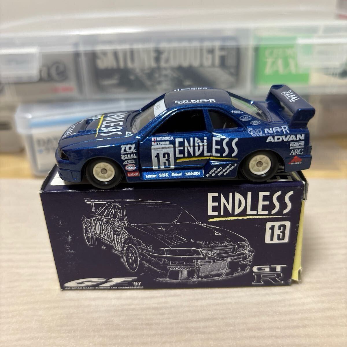アイアイアド特注トミカ 97'全日本GT選手権 エンドレスアドバンGT-R JGTC ENDLESS ADVAN GT-R BCNR33 日本製(乗用車)｜売買されたオークション情報 ...