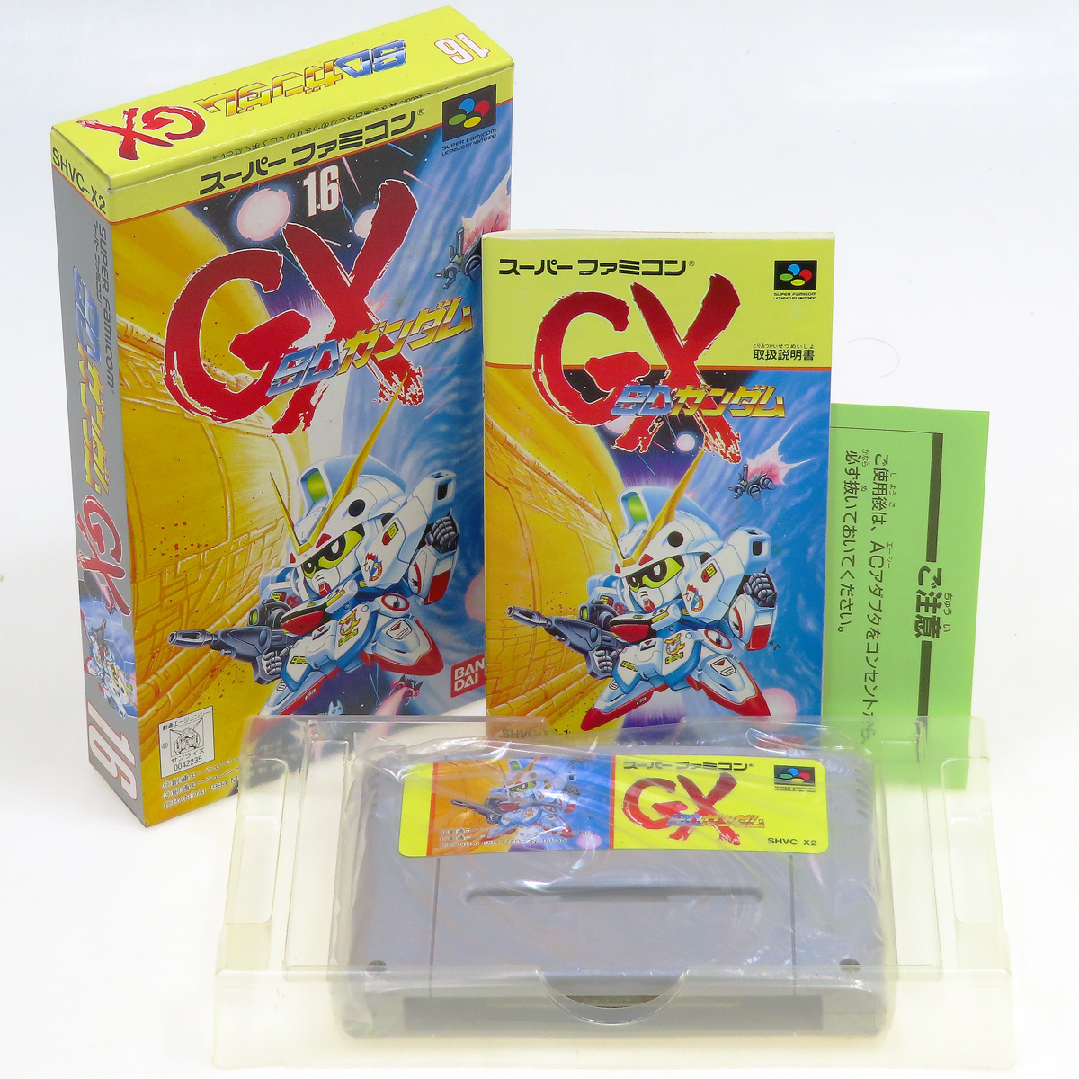 Yahoo!オークション - ( 美品 ) SFC SDガンダムGX バンダイ ガンダ...