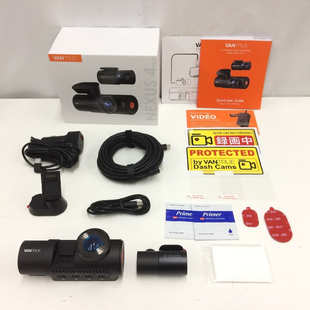 Yahoo!オークション - f149 80 外箱開封済・未使用 VANTRUE NEXUS4PRO ...