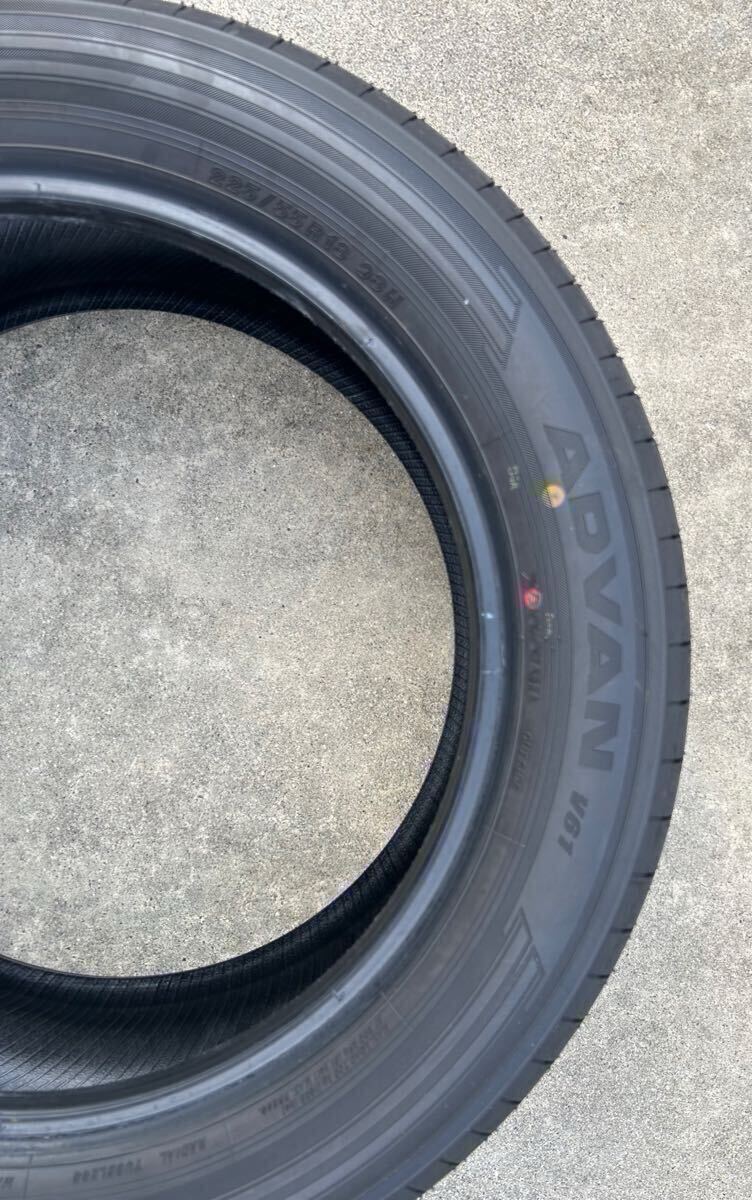 Yahoo!オークション - ヨコハマ ADVAN V61 225/55R18 バリ山