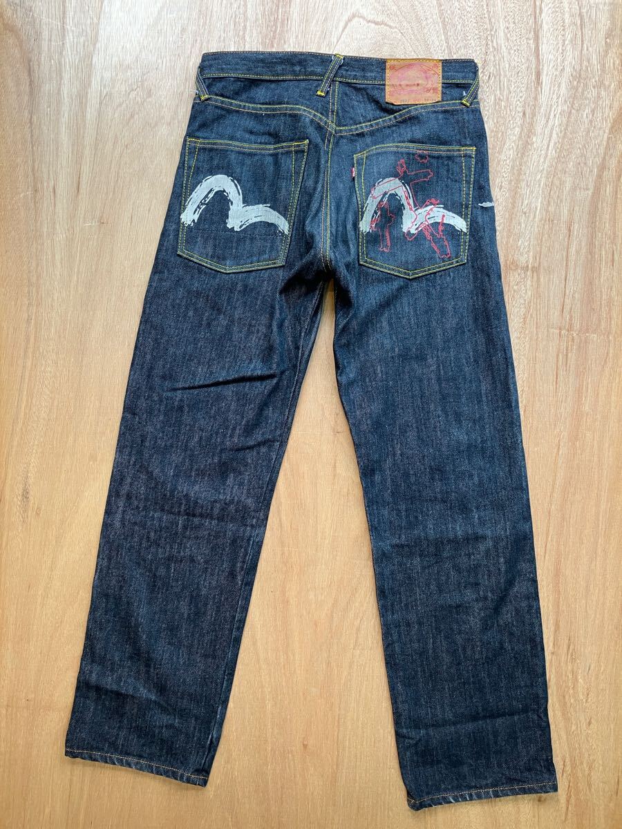 Yahoo!オークション - EVISU デニムパンツ 30×34