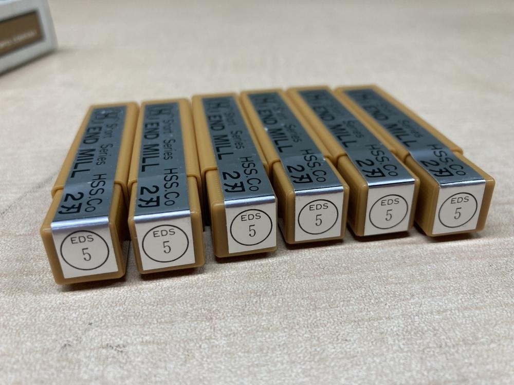 Yahoo!オークション - 018 未使用品 OSG エンドミル EDS 5 6本