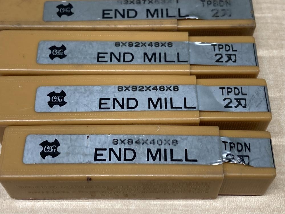 Yahoo!オークション - 018 未使用品 OSG エンドミルセット TPDN TPDL T...