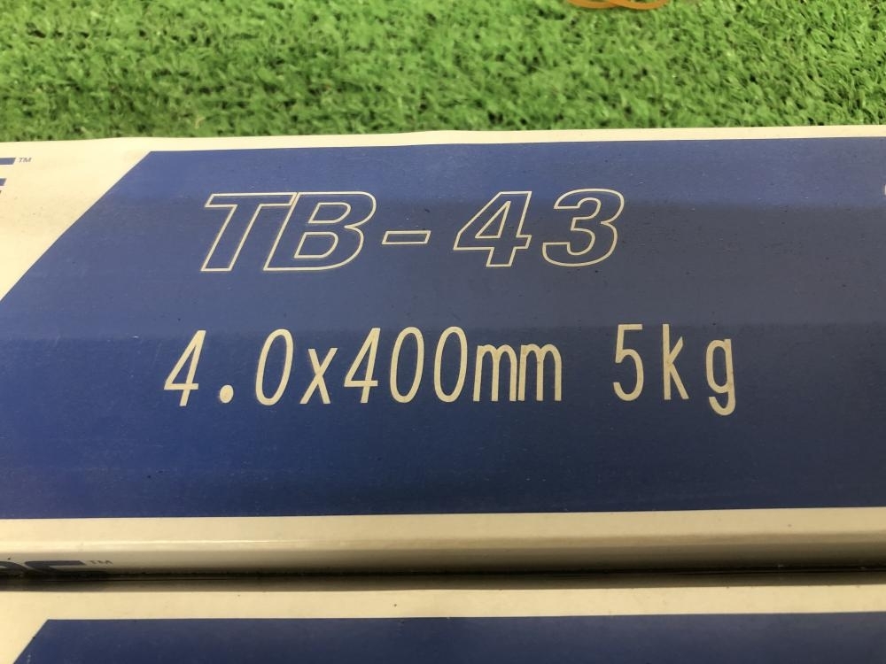 Yahoo!オークション - 015 未使用品・即決価格 神戸製鋼 溶接棒 TB-43 ...