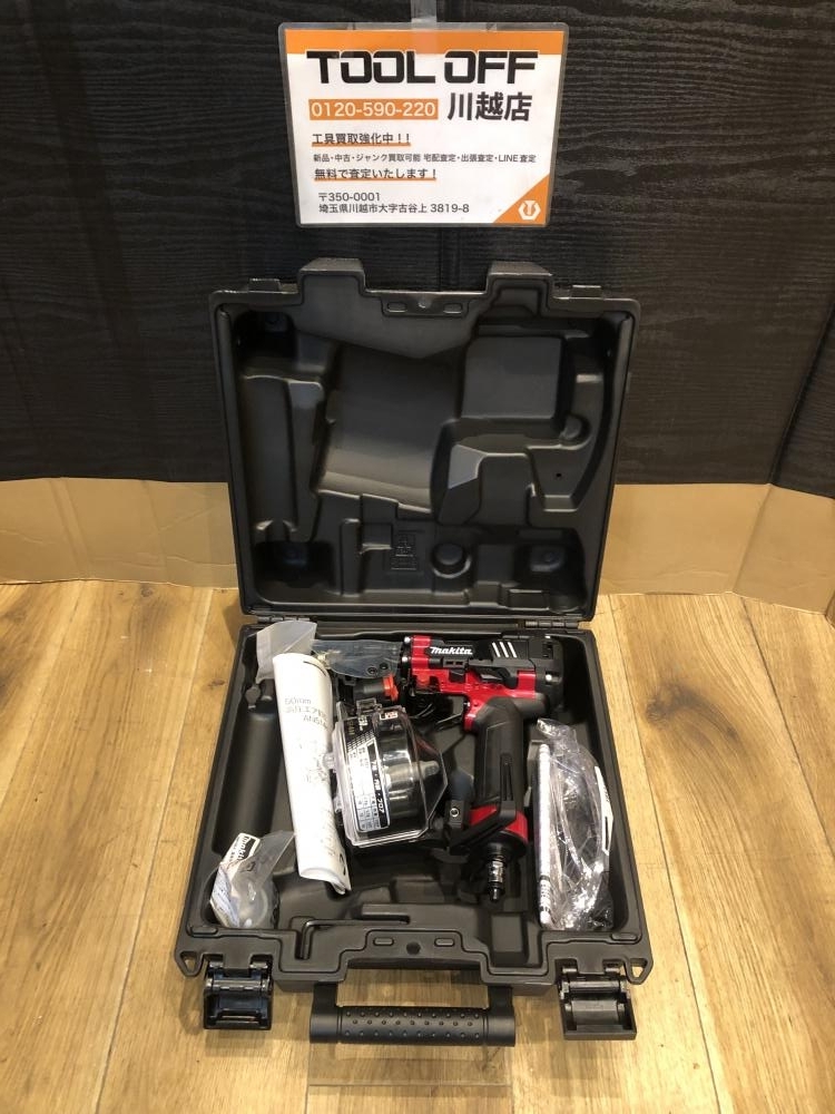 Yahoo!オークション - 001 未使用品 マキタ makita 高圧エア釘打機 AN5...