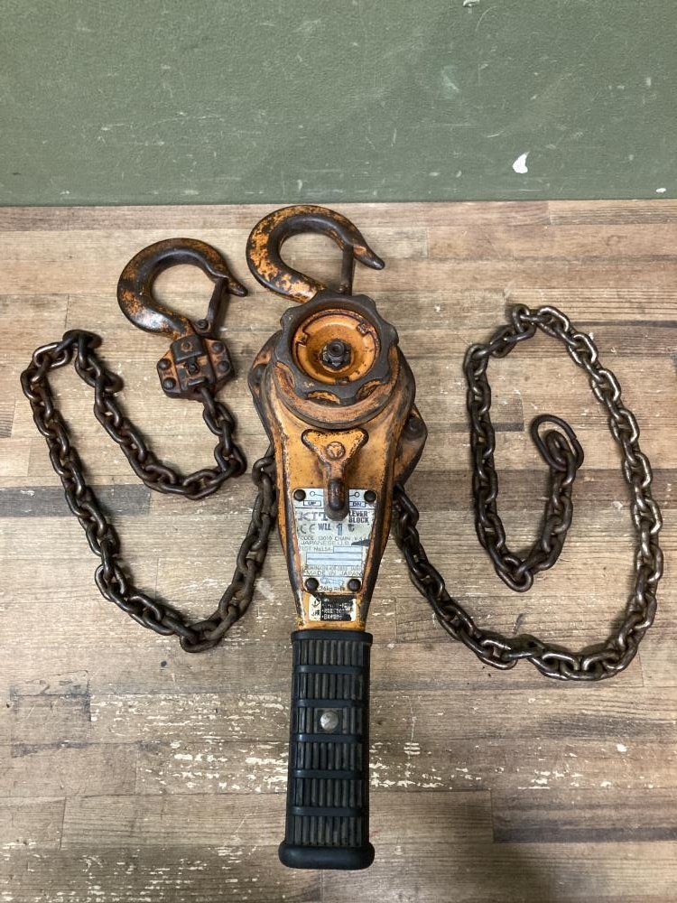 020 おすすめ商品 KITO キトー レバーブロック LB010 1t 現状品(その他)｜売買されたオークション情報、yahooの商品情報をアーカイブ公開 - オークファン（aucfan.com）