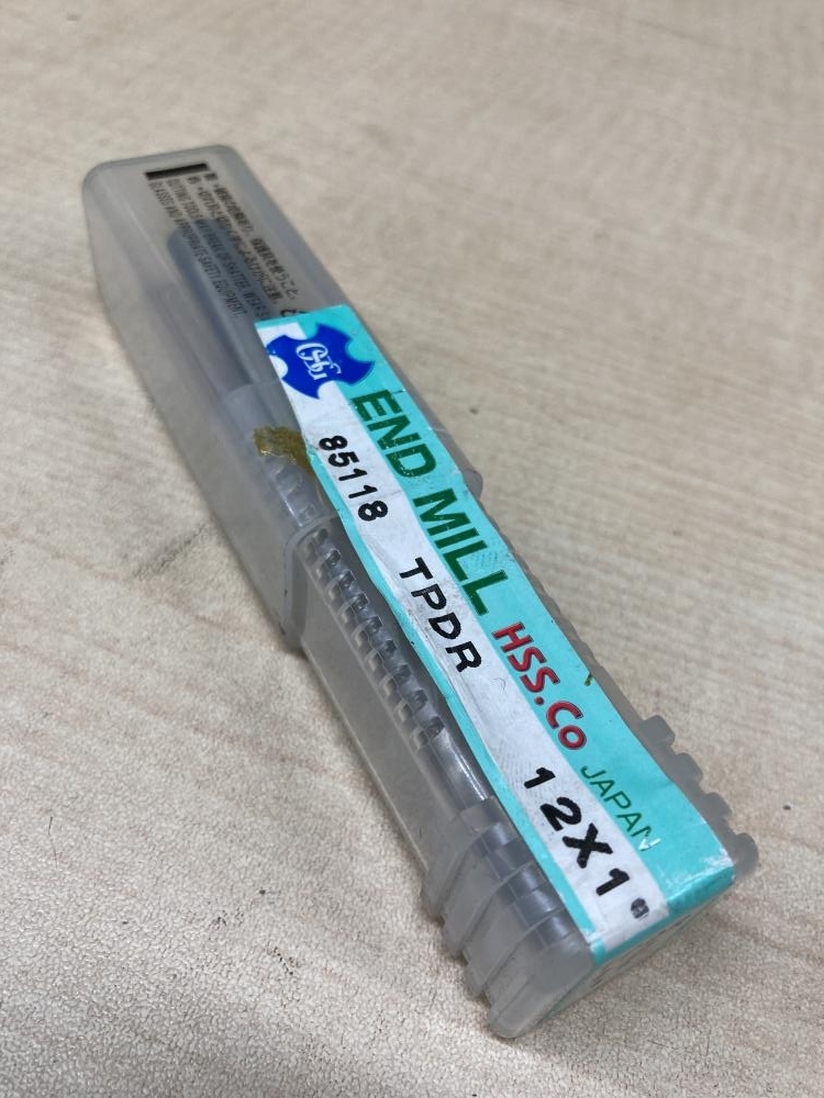 Yahoo!オークション - 018 未使用品 OSG エンドミル TPDR 12×1°