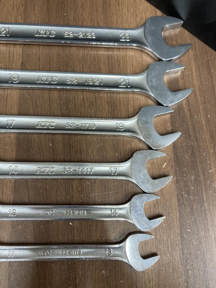 Yahoo!オークション - 006 おすすめ商品 KTC 両口スパナ 6本セット S2 ...