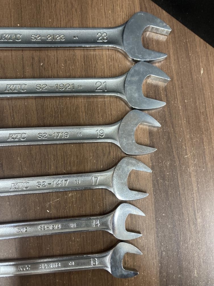Yahoo!オークション - 006 おすすめ商品 KTC 両口スパナ 6本セット S2 ...