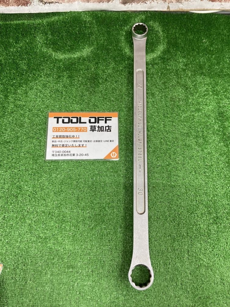 006 おすすめ商品 KTC 超ロングストレートメガネレンチ M160-27×30(めがねレンチ)｜売買されたオークション情報、yahooの商品情報をアーカイブ公開 - オークファン ...