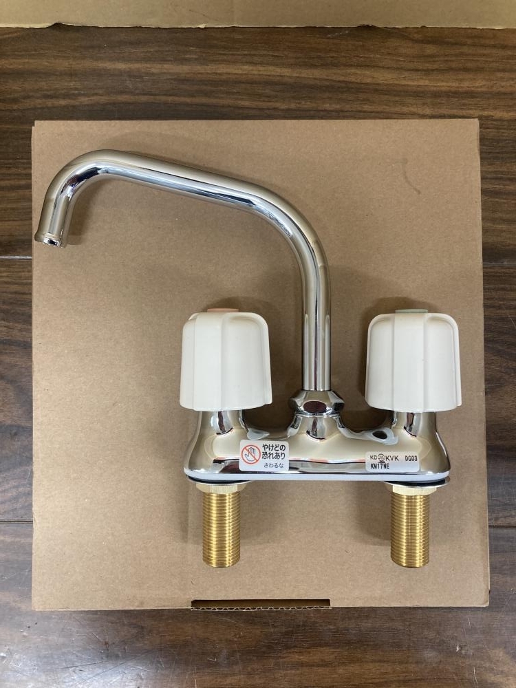 Yahoo!オークション - 006 未使用品・即決価格 KVK 2ハンドル混合栓 KM...