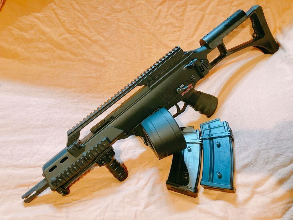 Yahoo!オークション - 東京マルイ次世代電動ガン G36Cカスタム メーカ...