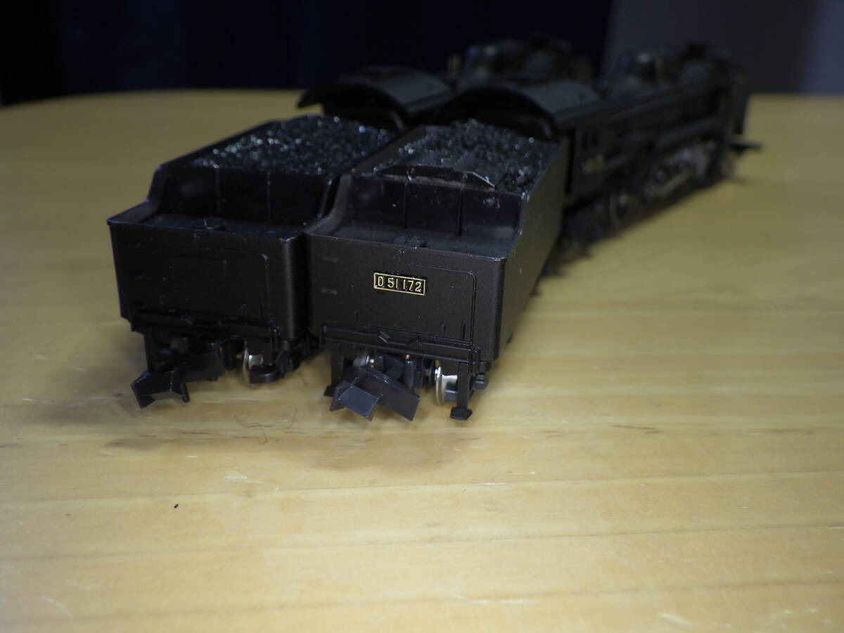 Yahoo!オークション - ジャンク No.55 KATO D51 2両 部品取り 蒸気機関...