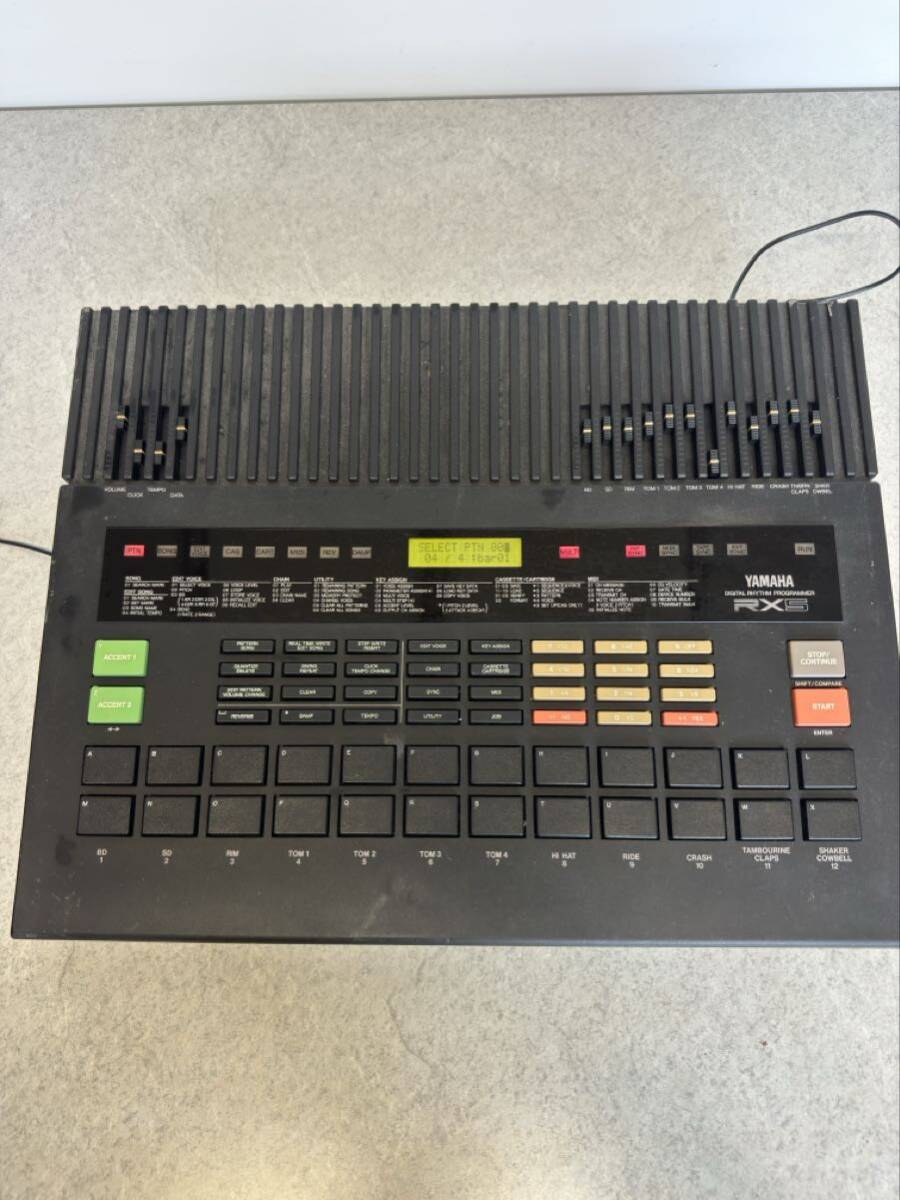 Yahoo!オークション - YAMAHA ヤマハ リズムマシンドラムマシン RX5 現...
