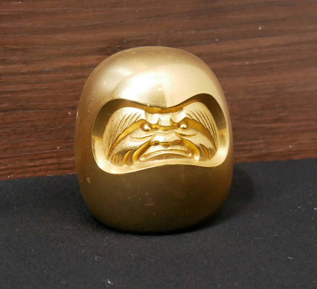 Yahoo!オークション - (R610-H296) 金だるま 24KGP メッキ 達磨 ダル...