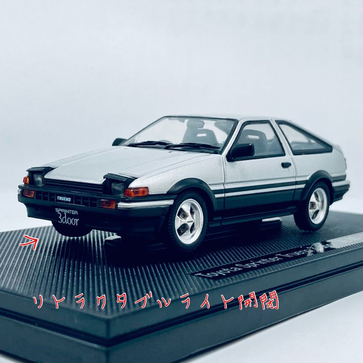 Yahoo!オークション - 絶版品 EBRRO 1/43 AE86 SPRINTER TRUENO GT-APE...