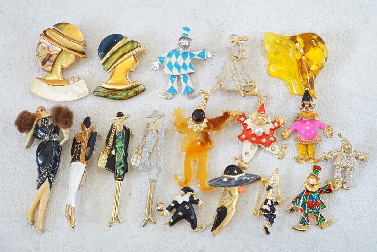 Yahoo!オークション - C969 海外製含む 人像 ピエロ 貴婦人など ゴール...