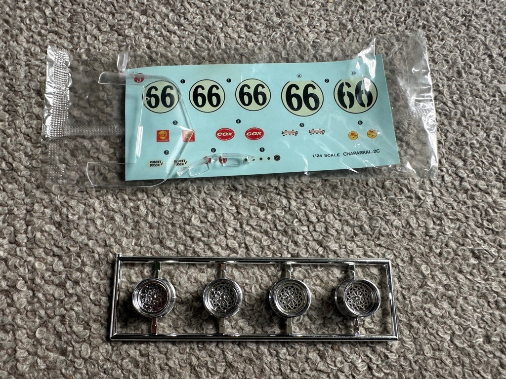 Yahoo!オークション - ARII チャパラル パーツ デカール ホイール 2C ...