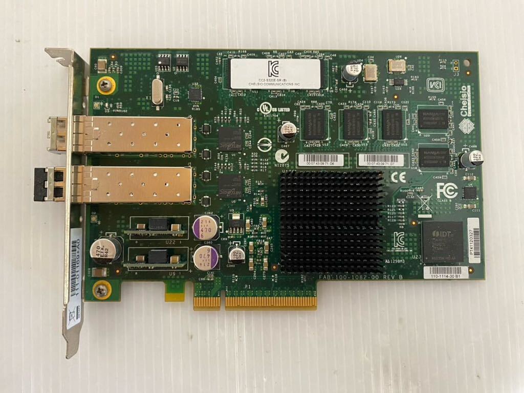 Yahoo!オークション - Chelsio PCI-E CC2-S320E-SR 10GbE 100-1082-00 ...