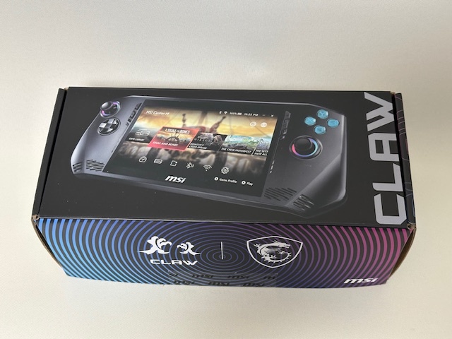 Yahoo!オークション - MSI ポータブルゲーミングPC CLAW-A1M-003JP 中古品