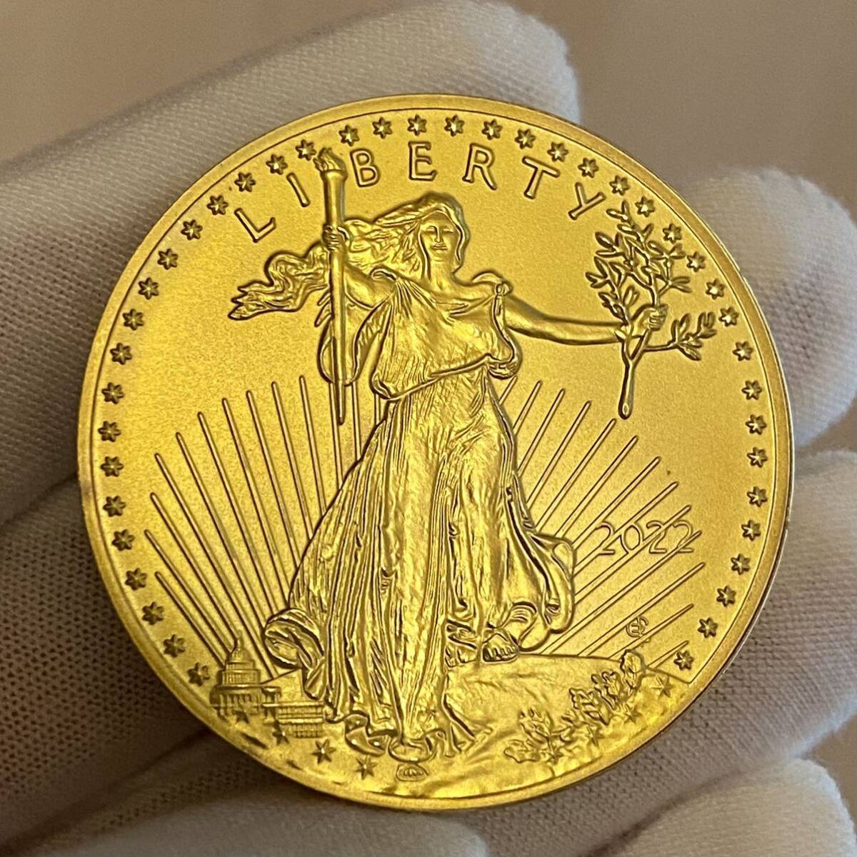 金貨 古銭 アメリカ 約29.67g ウォーキング自由の女神 リバティ イーグル 平和 権力 大型 コイン 硬貨 記念幣 参考品(北アメリカ)｜売買されたオークション情報、yahooの商品情報 ...