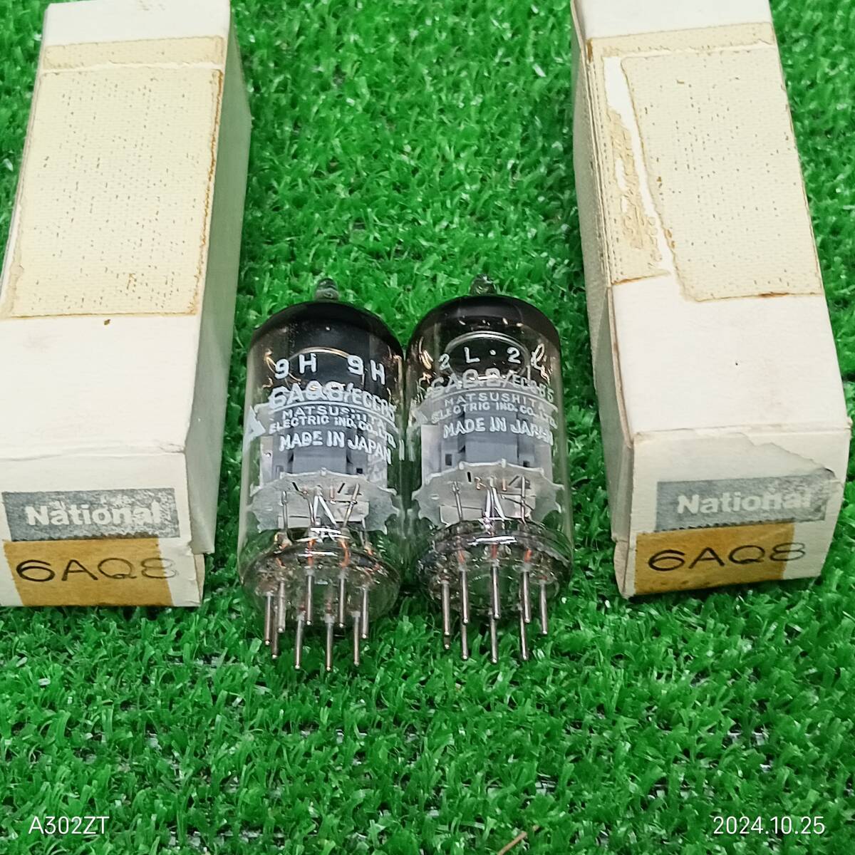 Yahoo!オークション - 6AQ8/ECC85 ナショナル 試験済み2本セット W 271...