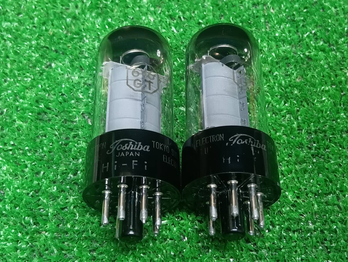 Yahoo!オークション - 6V6‐GT(Hi‐Fi) USED 東芝 TV7試験済み2本セッ...