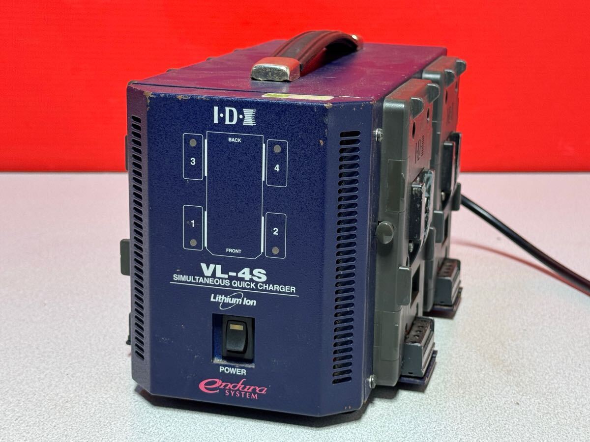 Yahoo!オークション - IDX／アイディーエクス 4台同時急速充電器 endur...