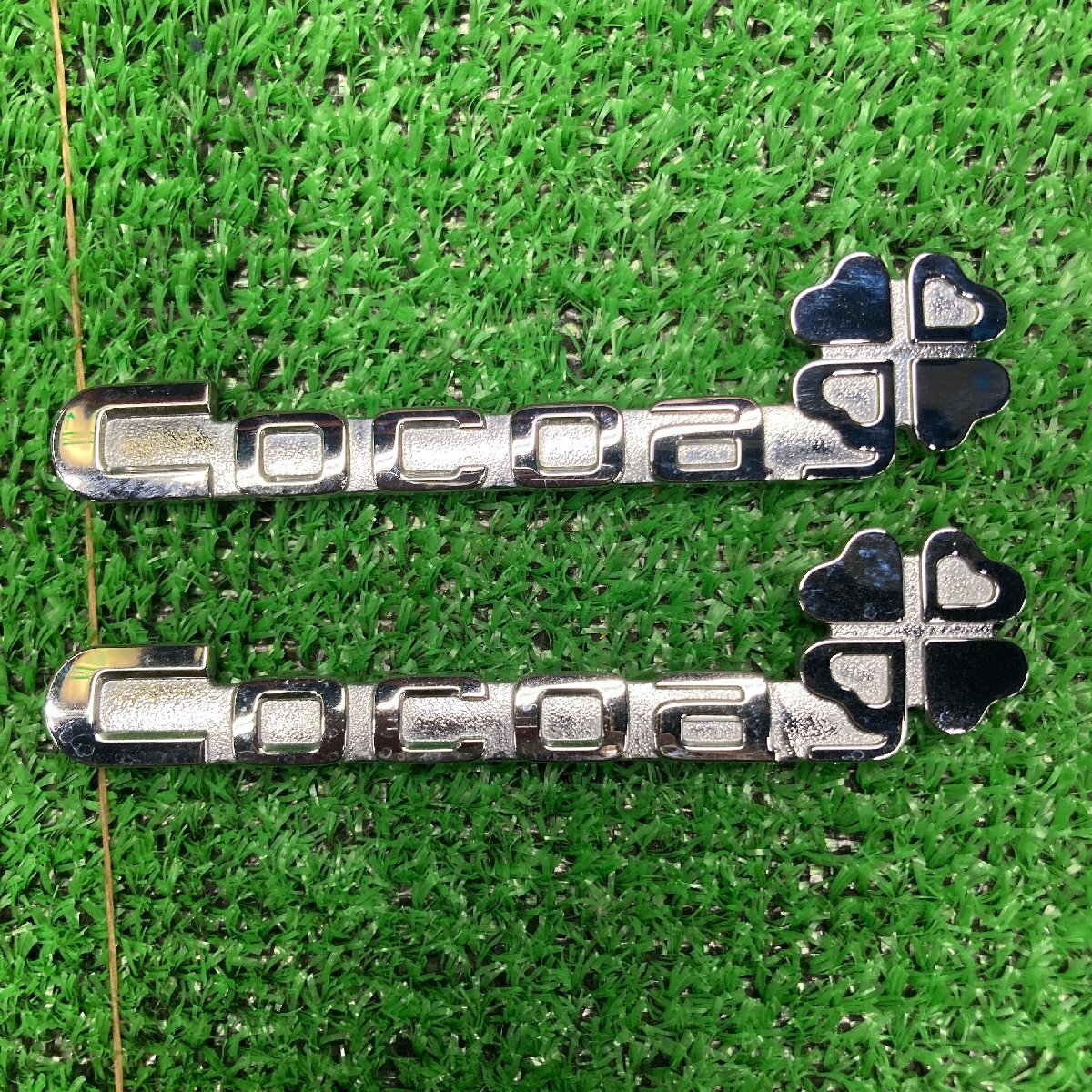 Yahoo!オークション - ミラココア L675S X フェンダー用 エンブレム 2...