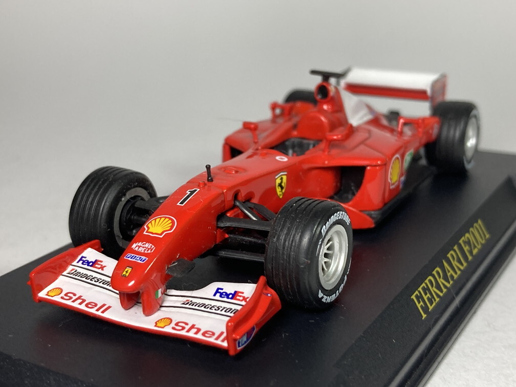 Yahoo!オークション - フェラーリ Ferrari F2001 1/43 - アシェット Ha...