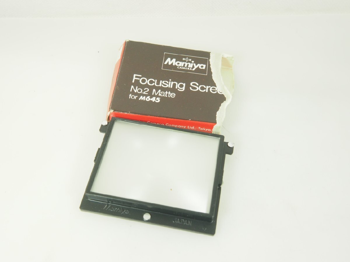 Yahoo!オークション - T240-B999 マミヤ M645用 フォーカシングスクリ...