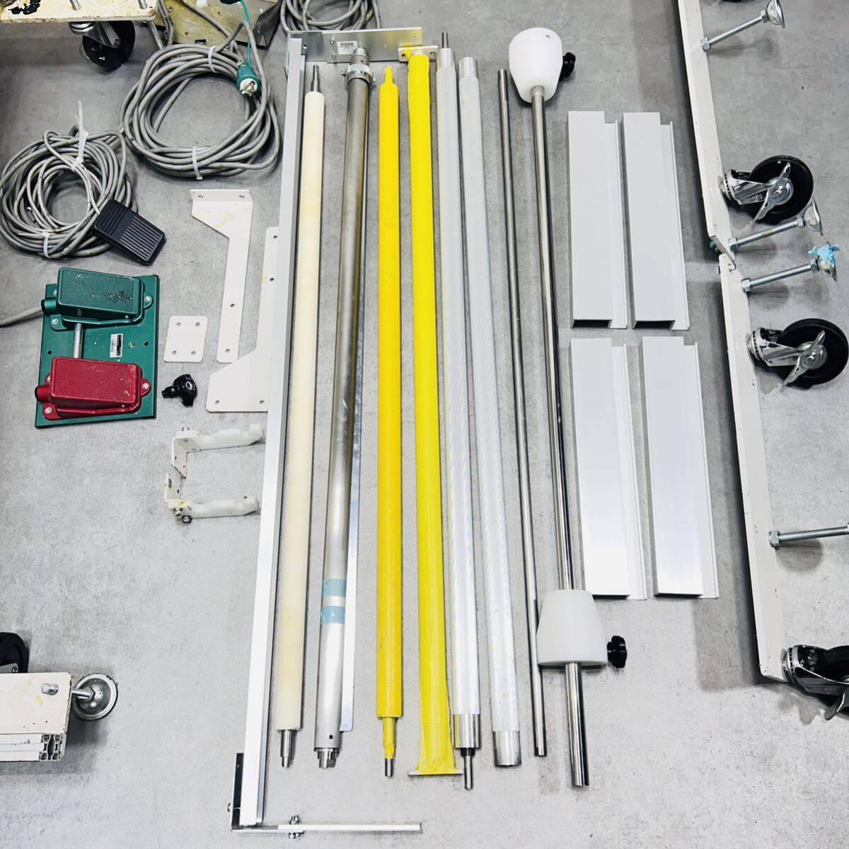 Yahoo!オークション - 【241025-17】極東 KYOKUTO 壁紙糊付 巻き取り装...