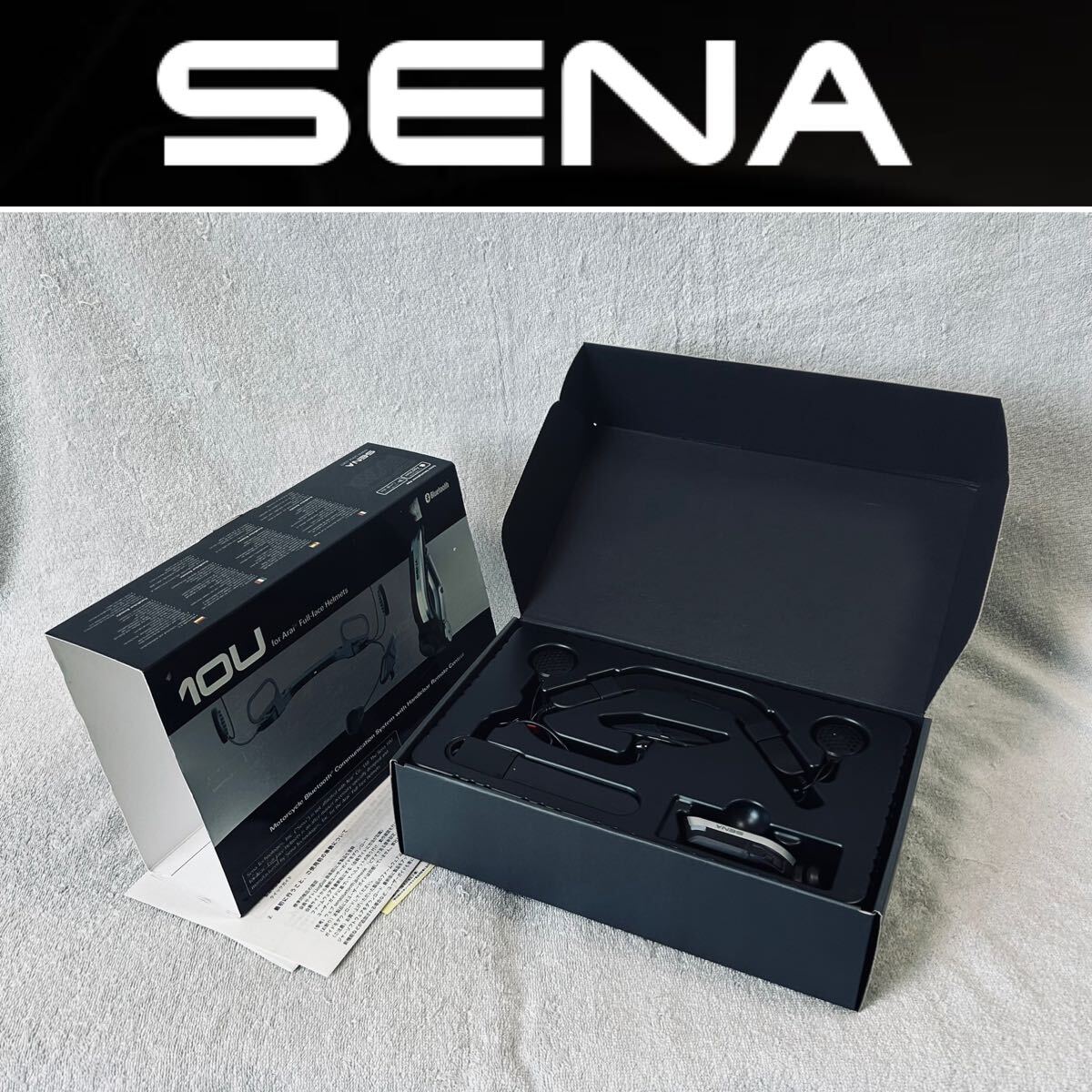 Yahoo!オークション - 新品 SENA 10U-AR-01 Arai フルフェイス向けイ...