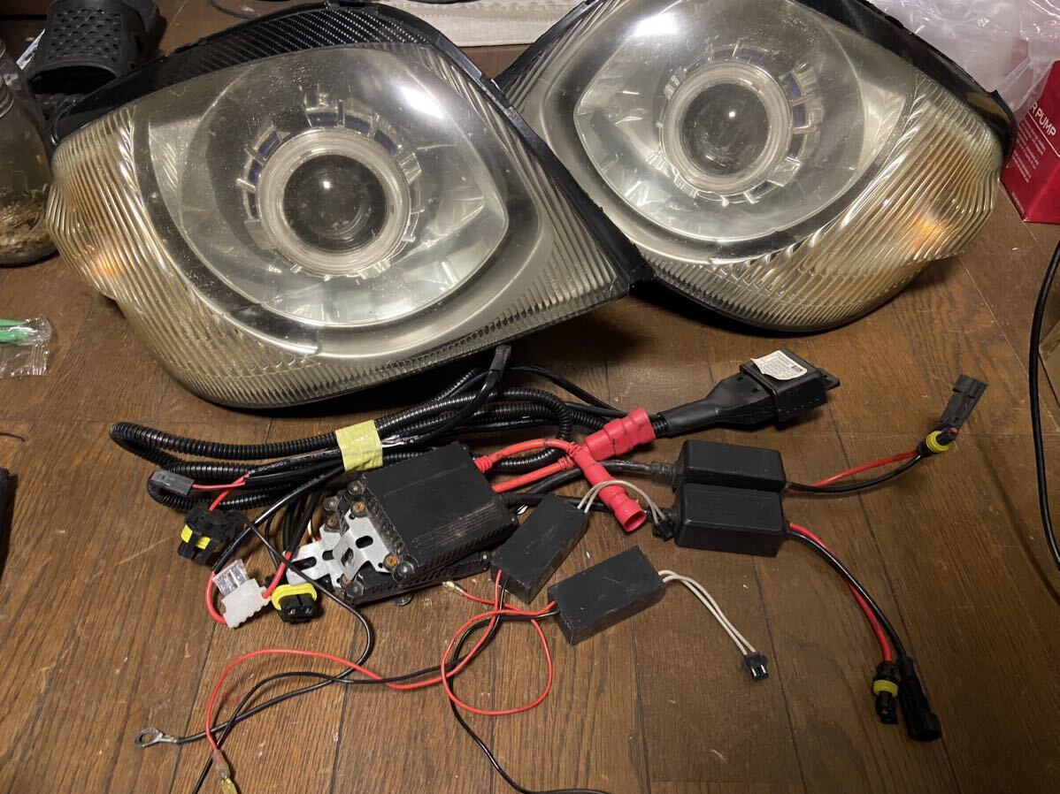 Yahoo!オークション - HN22 Kei ワークス 前期 HID プロジェクター ア...