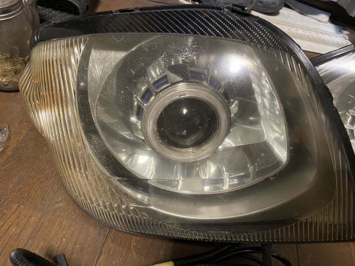 Yahoo!オークション - HN22 Kei ワークス 前期 HID プロジェクター ア...