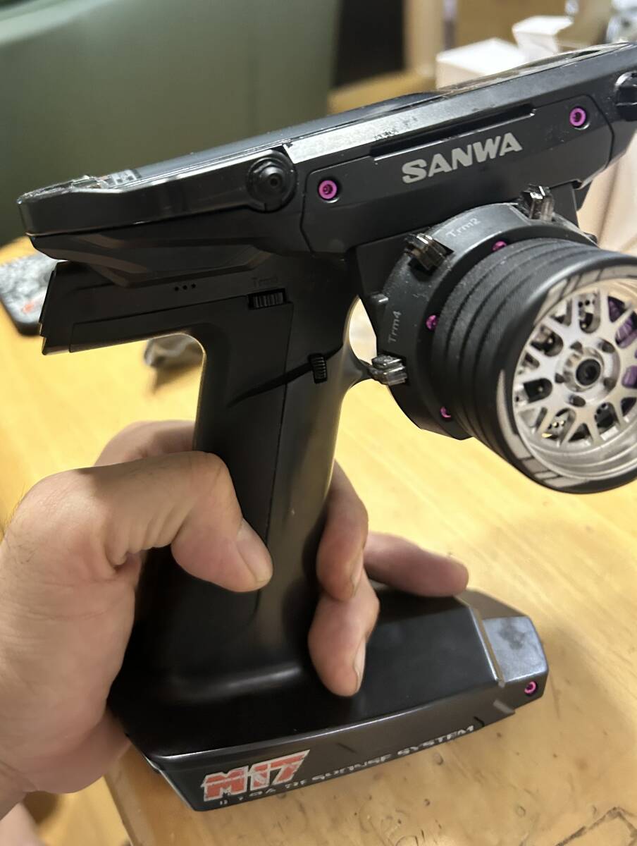 Yahoo!オークション - サンワ M17 アルミステアリング付き 受信機472