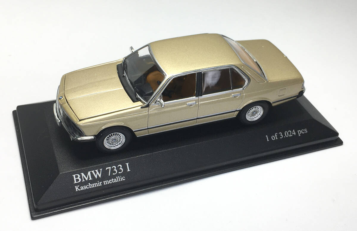 Yahoo!オークション - 1/43 PMA MINICHAMPS BMW 733i (E23) Kaschmir m...