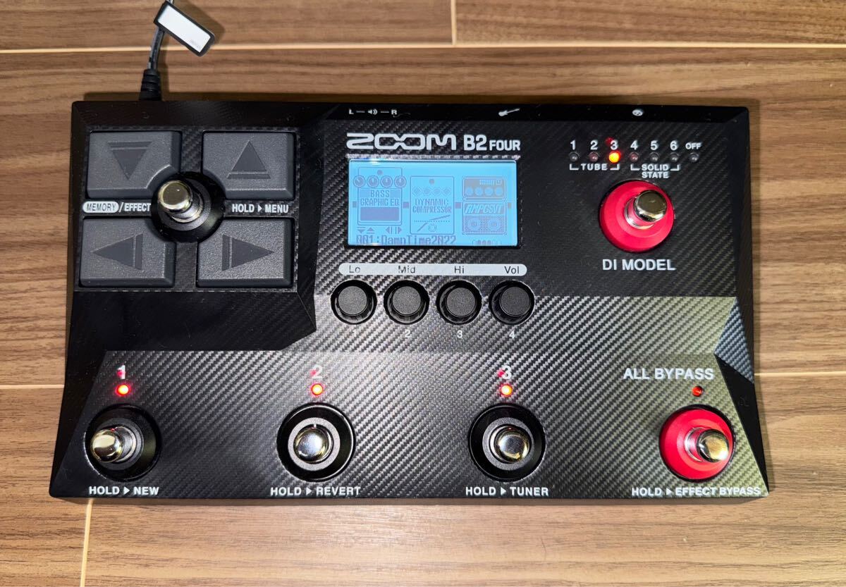 Yahoo!オークション - ZOOM B2 FOUR ベース用マルチエフェクター