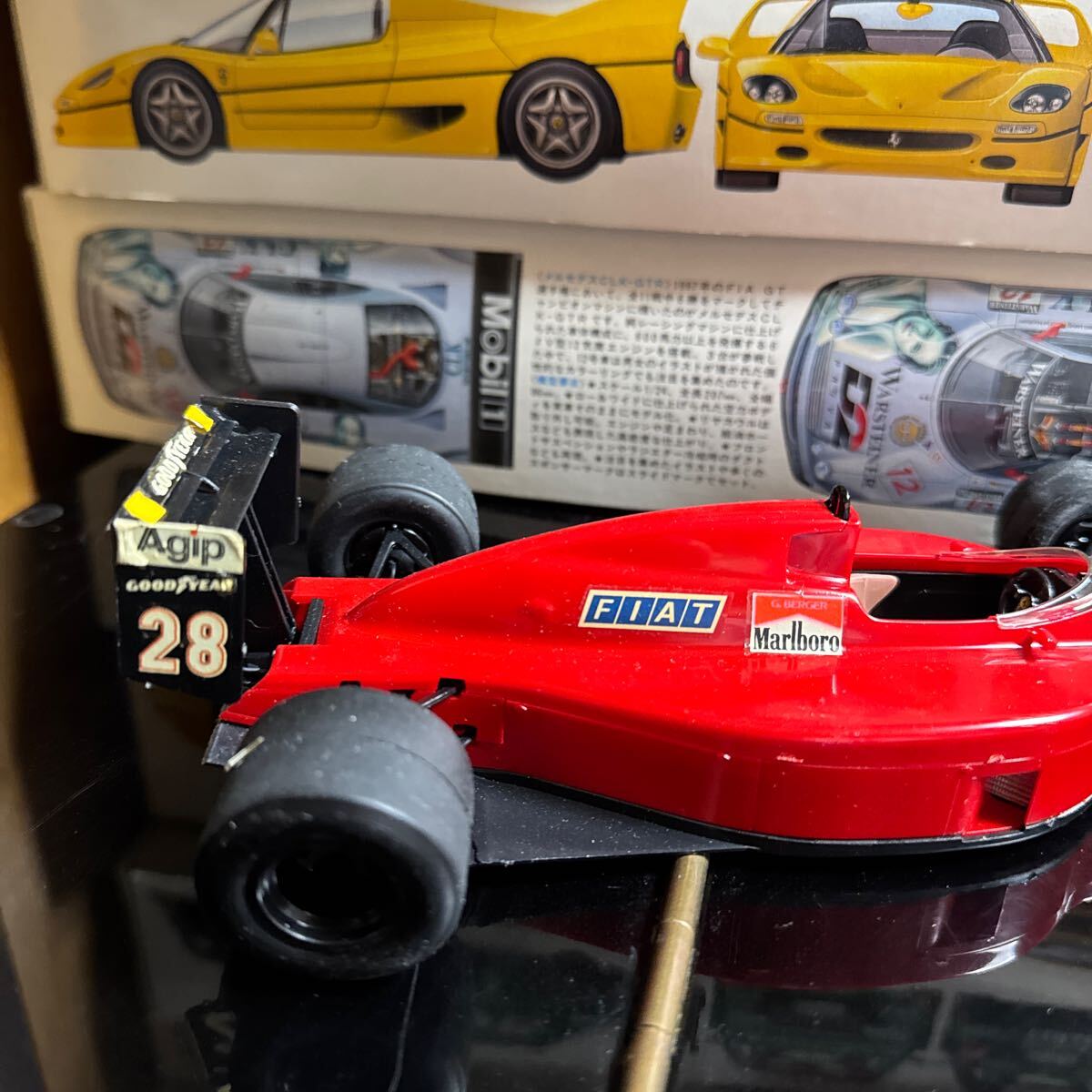 Yahoo!オークション - タミヤ TAMIYA フェラーリ Ferrari 1／20 F189 ...