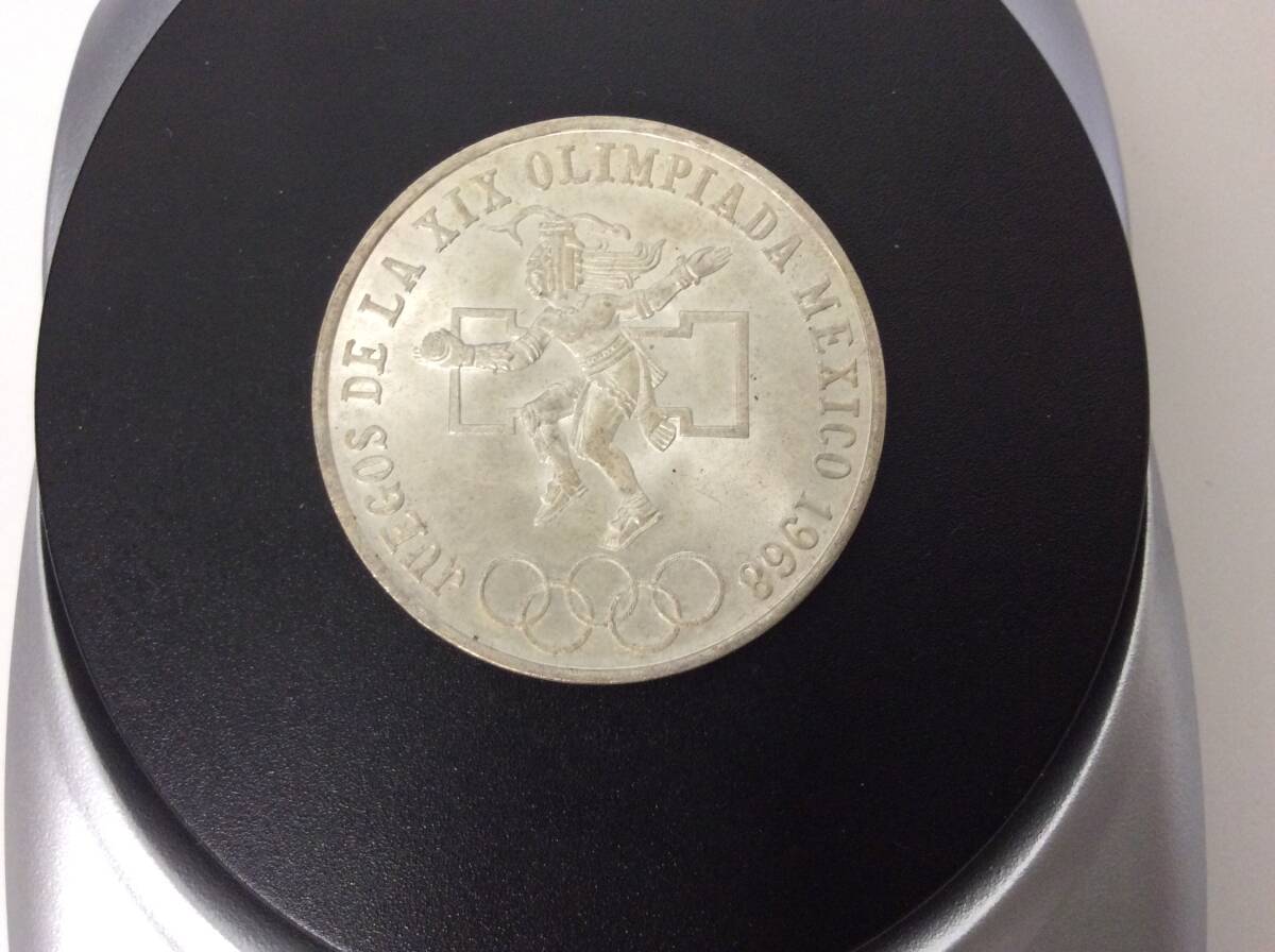 Yahoo!オークション - #5255 記念 銀貨 メキシコ MEXICO オリンピック ...
