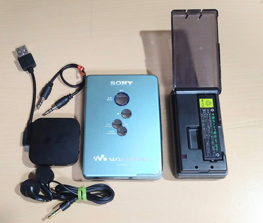 Yahoo!オークション - SONY カセットウォークマン WM-EX610（動作確認...