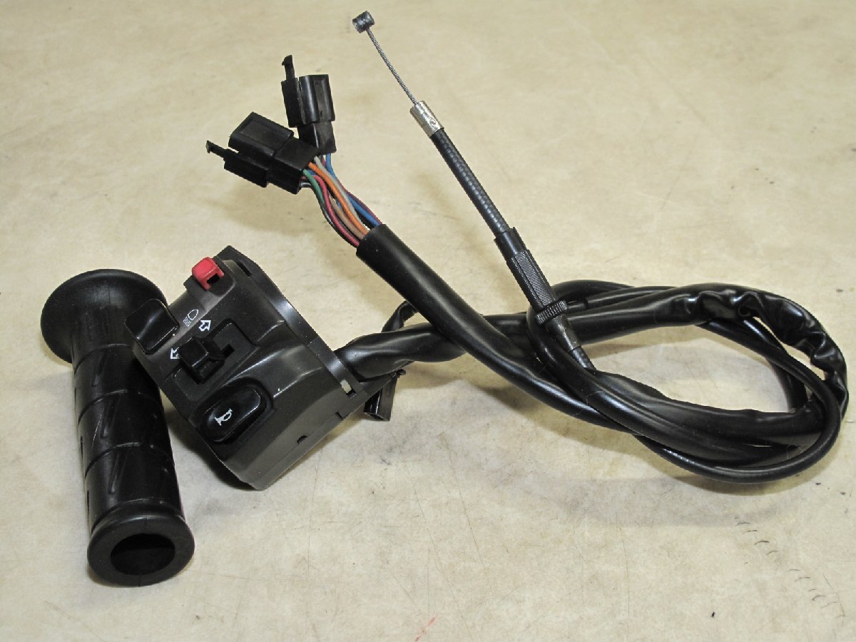 Yahoo!オークション - ZX-12R（ZXT20B B1）純正左ハンドルスイッチ 動...