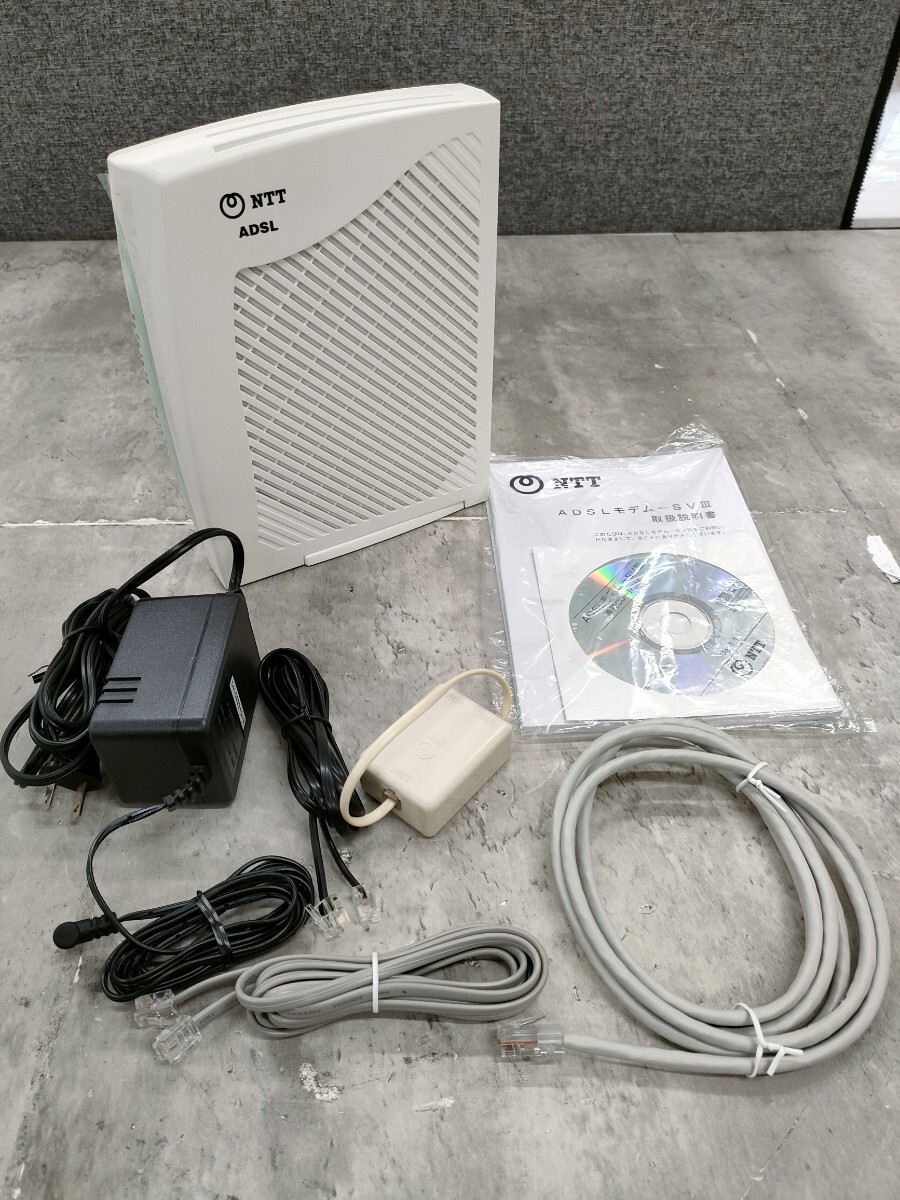 Yahoo!オークション - 0610r2914 NTT西 ADSLモデム SV3